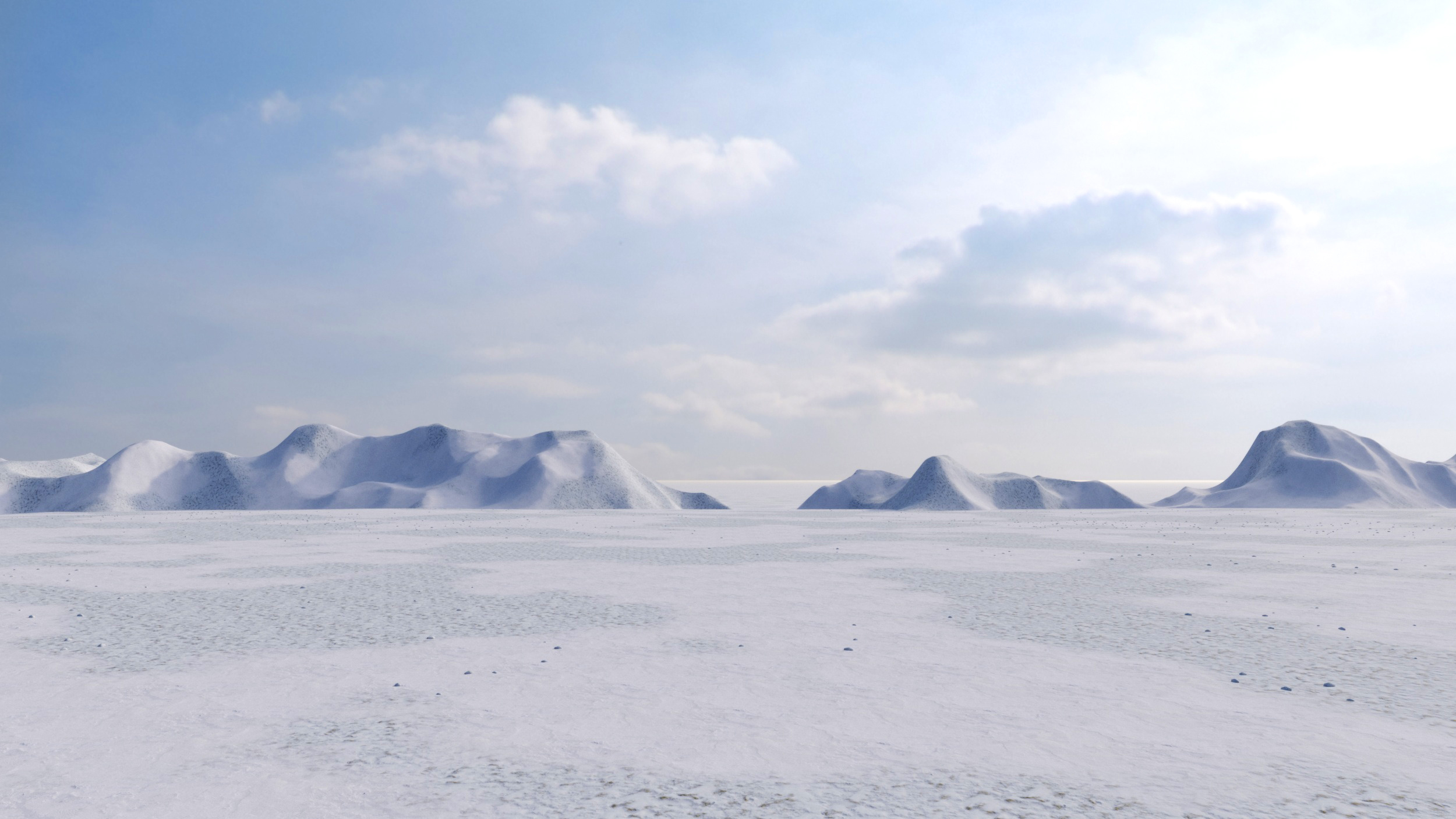 3D Snow Environment - TurboSquid 1811772