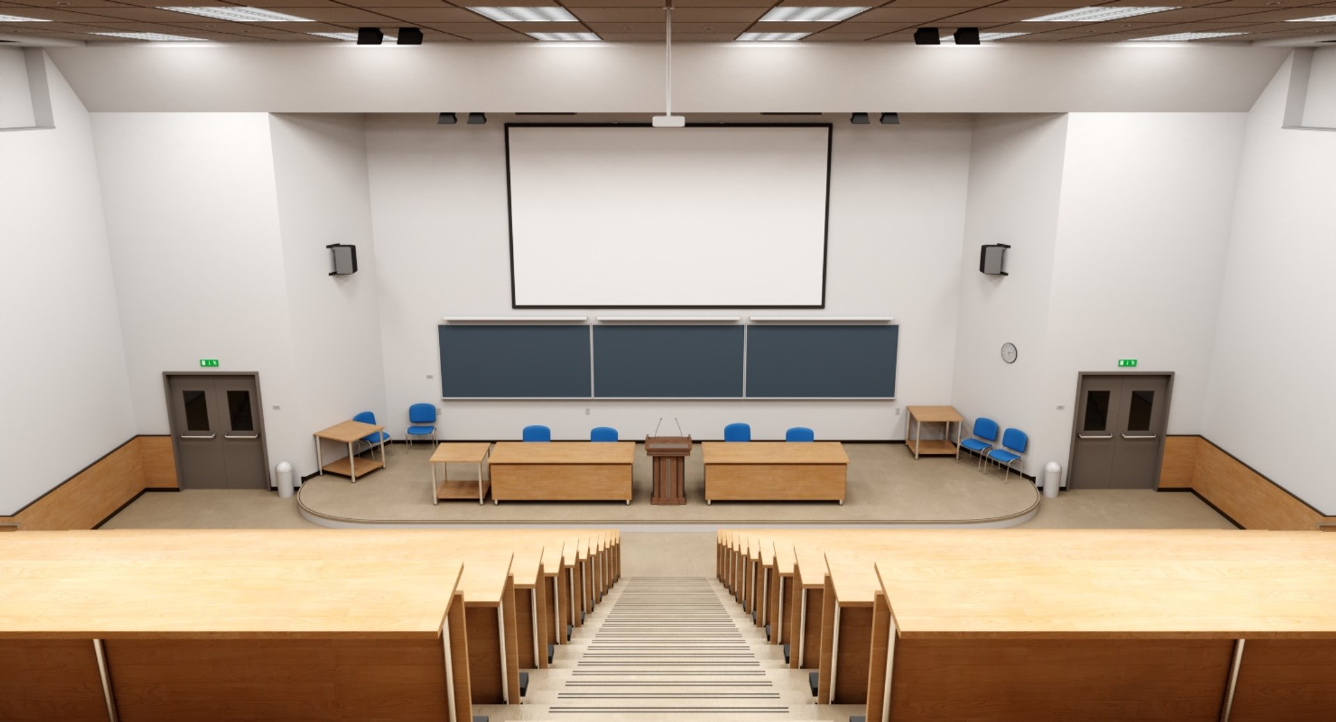 3d Lecture Hall Model