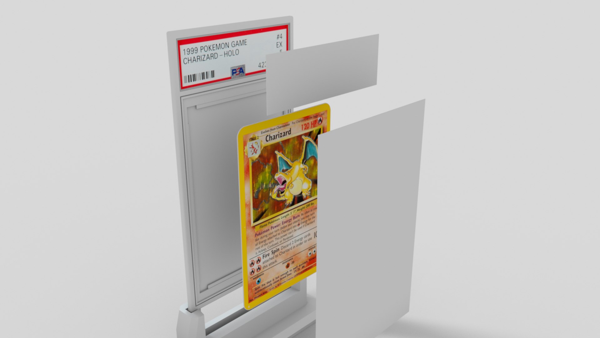 Full Rocket Team Base Set Pokemon Cards Collector Kit 3D Model ...