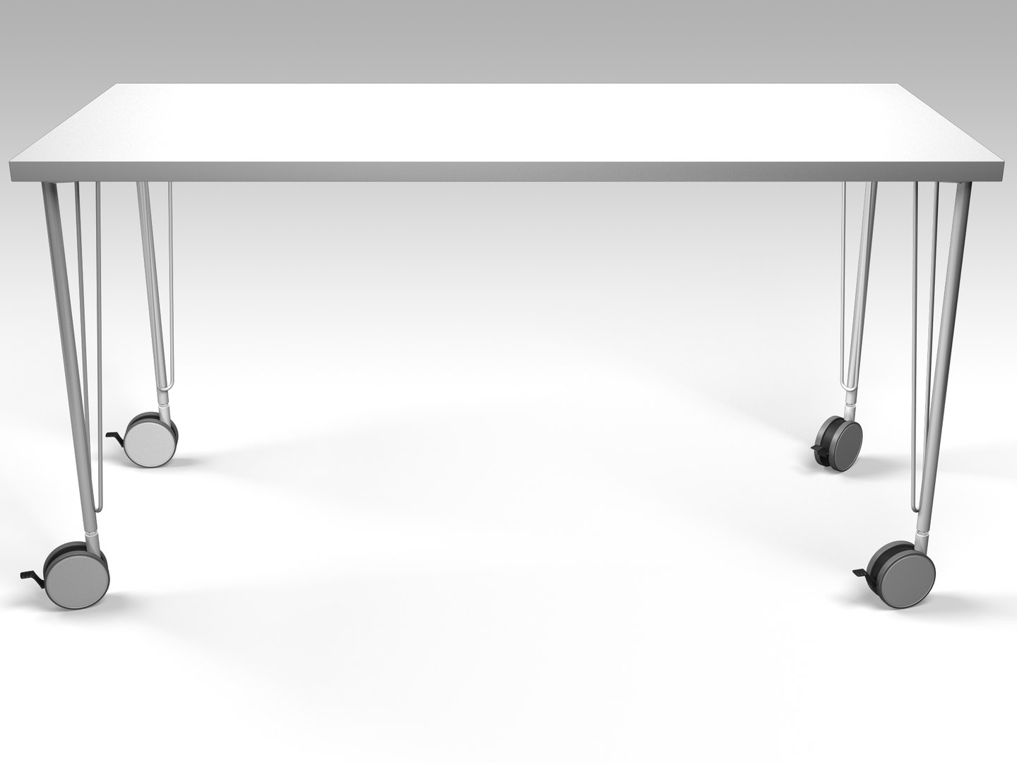 3D IKEA KRILLE desk model - TurboSquid 2077639
