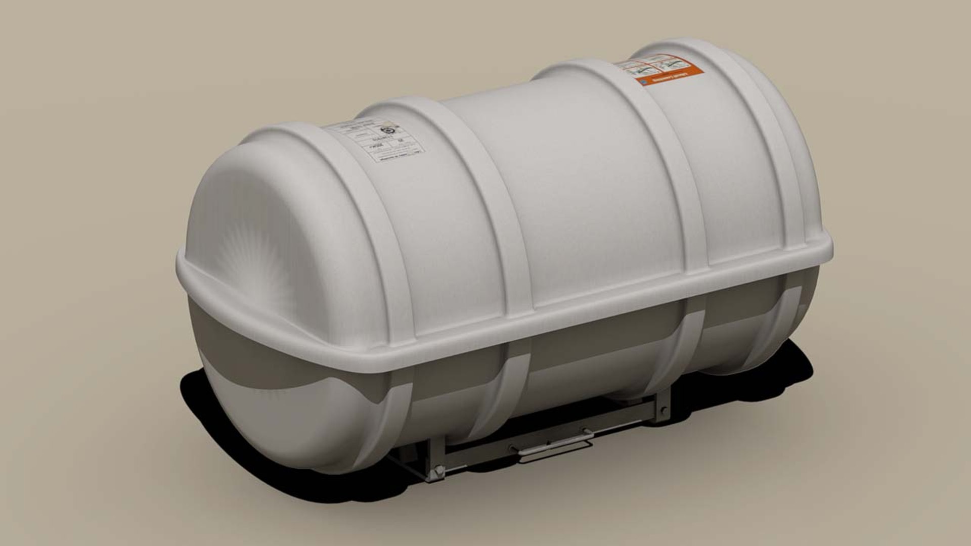 3D Viking Liferaft - TurboSquid 1192942