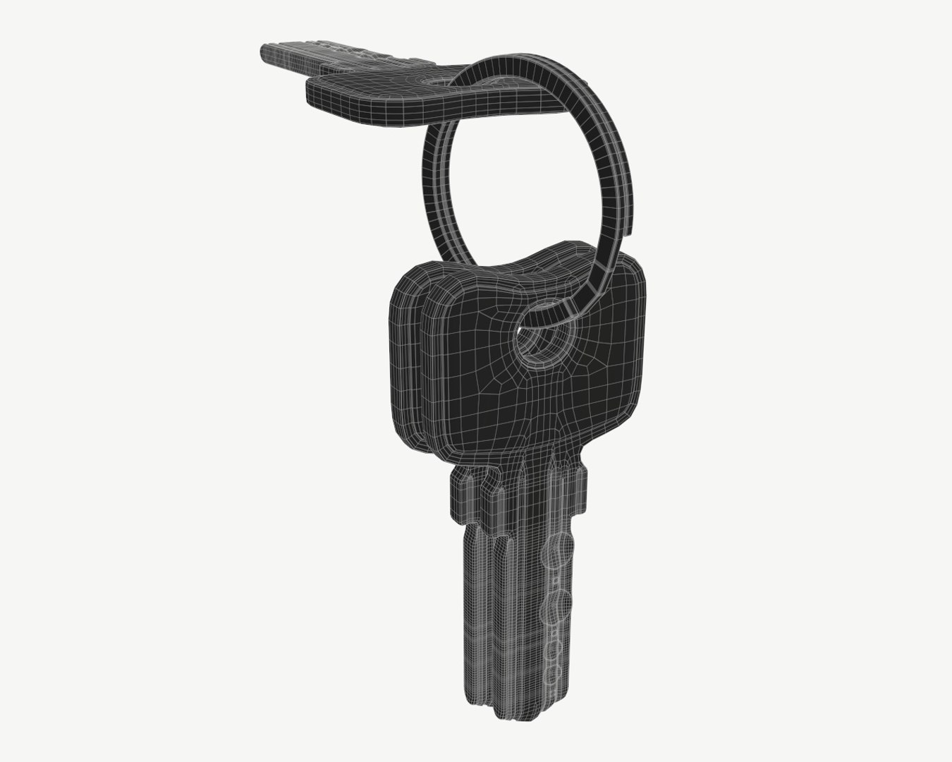 Key computer 3D model - TurboSquid 1367493