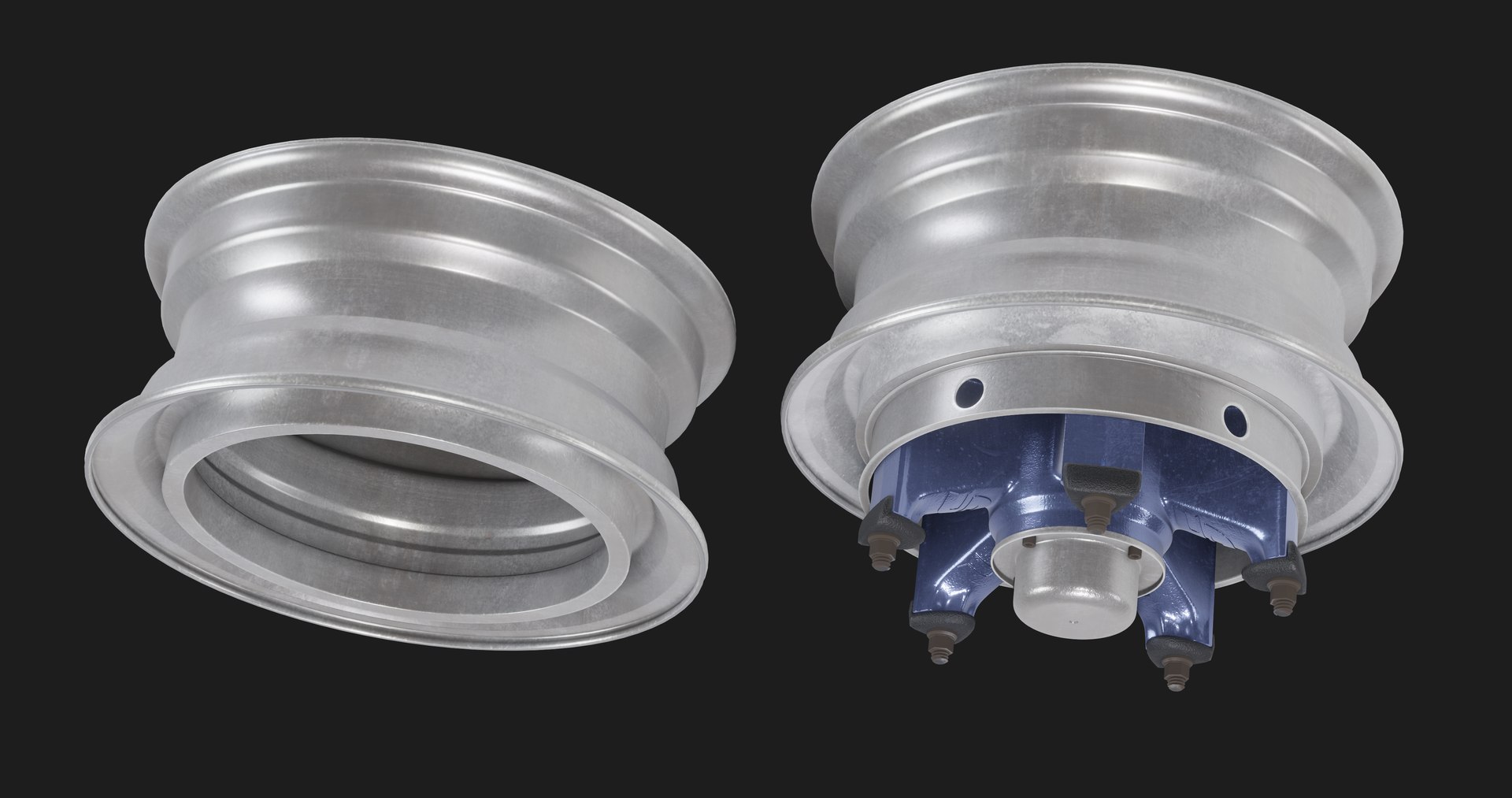 Suspensys 5 Spoked Truck Wheel 3D model - TurboSquid 2075592