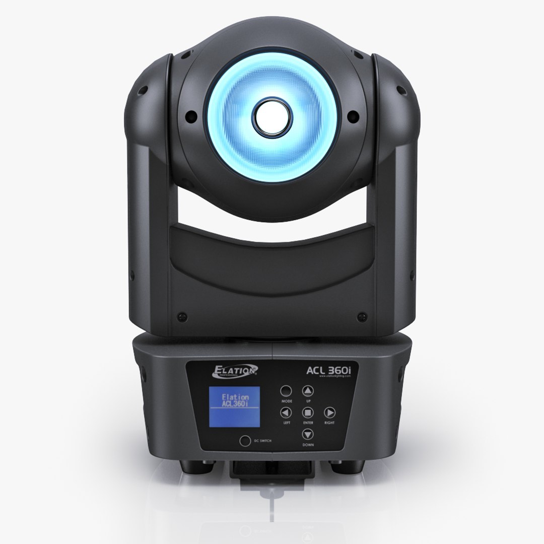 3d Model Elation Professional Acl 360i