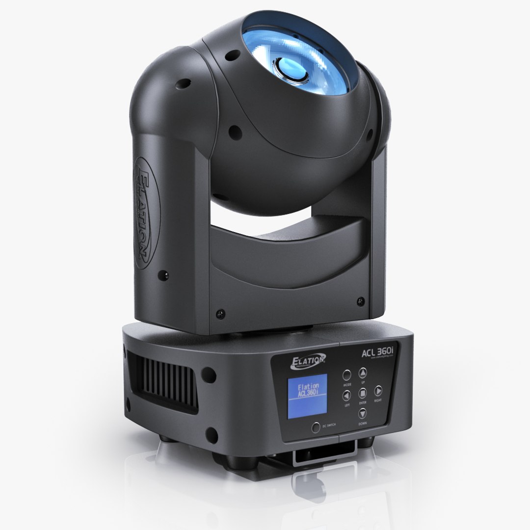 3d Model Elation Professional Acl 360i