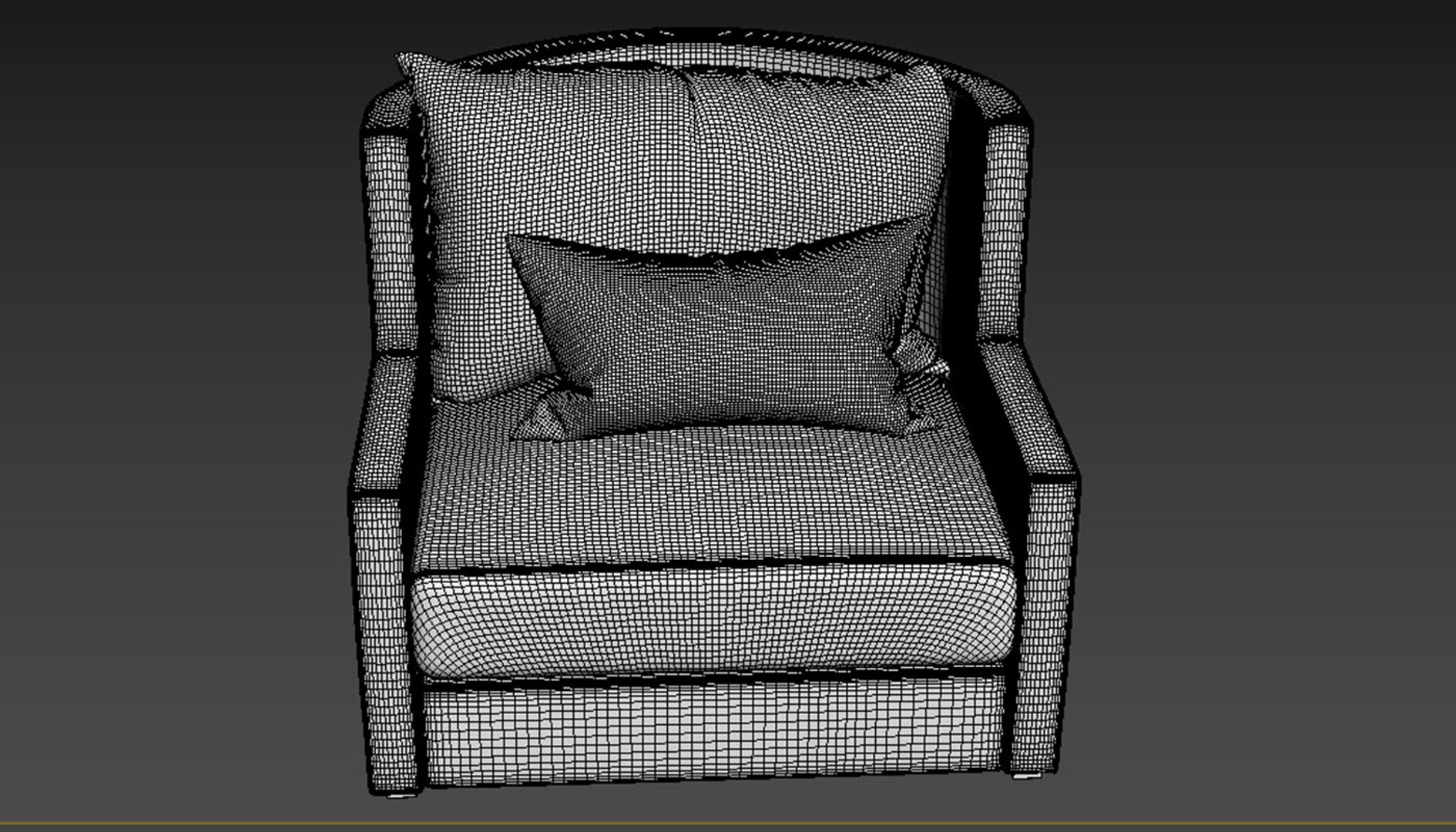 3D arm chair - TurboSquid 1471374
