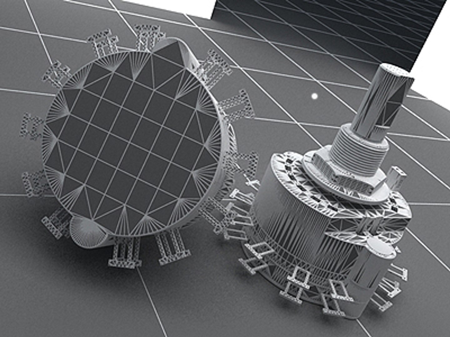 3d Electronic Rotary Switch Model