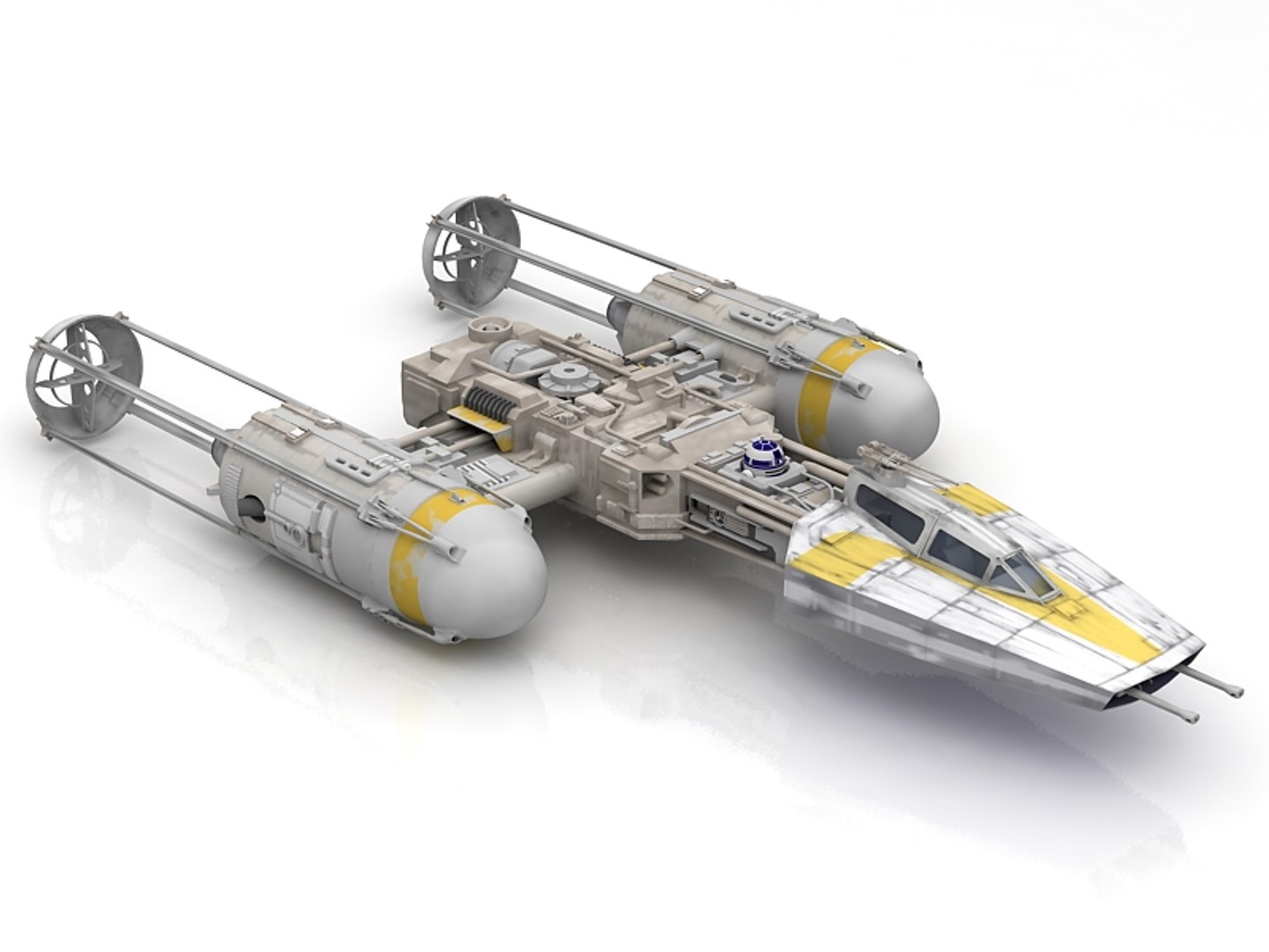 3D Star Wars Y Wing - TurboSquid 1627830