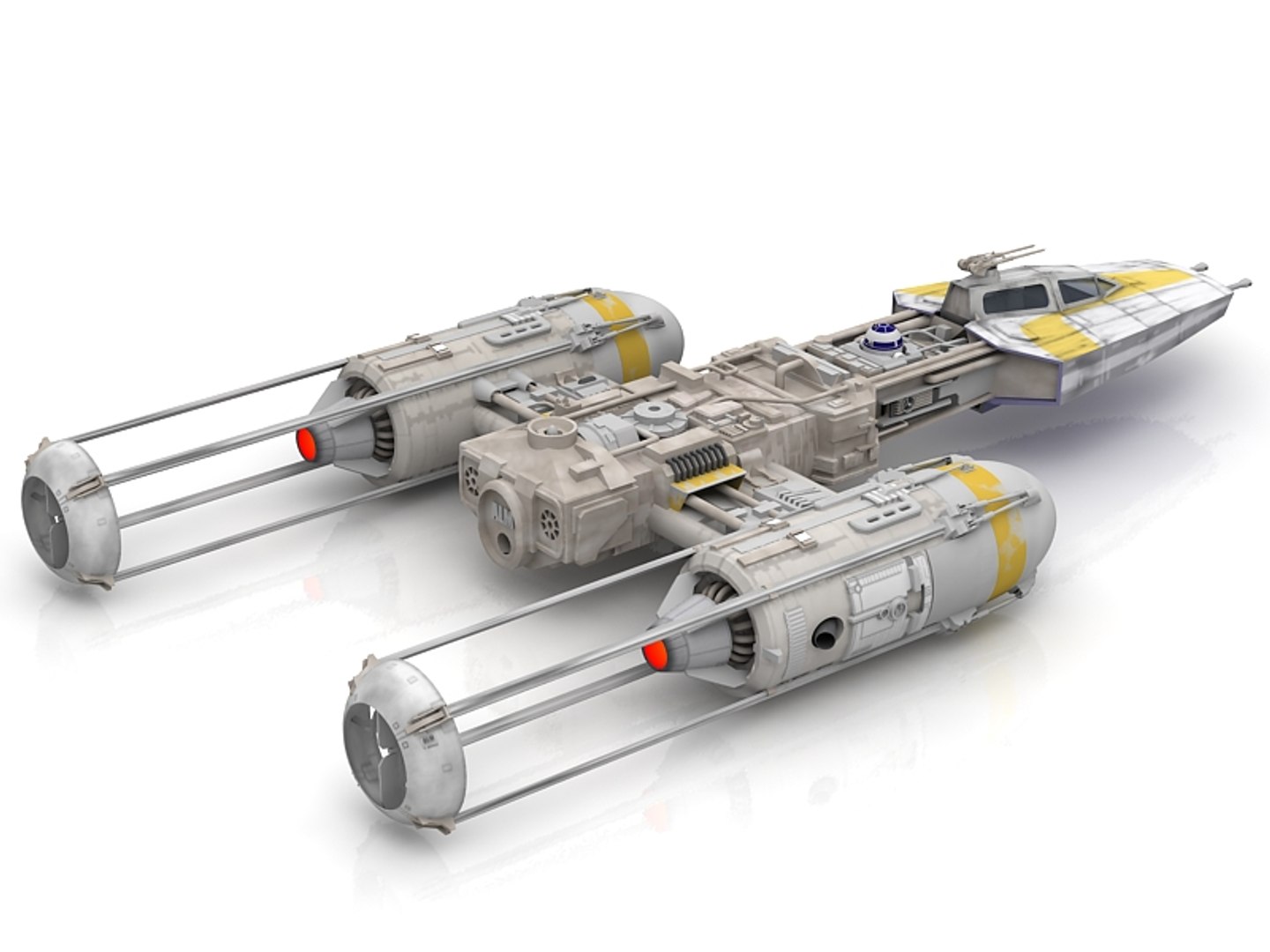 3D Star Wars Y Wing - TurboSquid 1627830