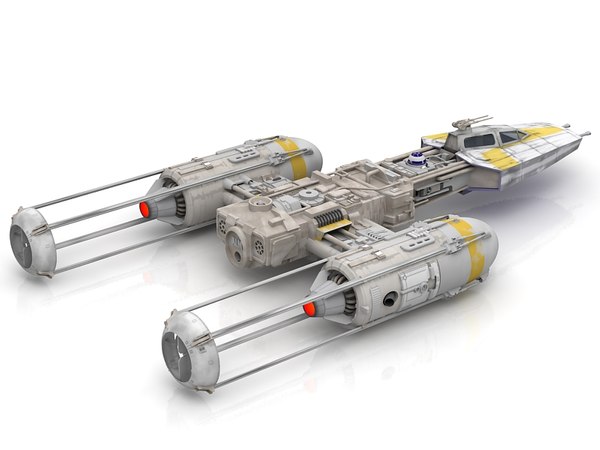3D star wars y wing - TurboSquid 1627830
