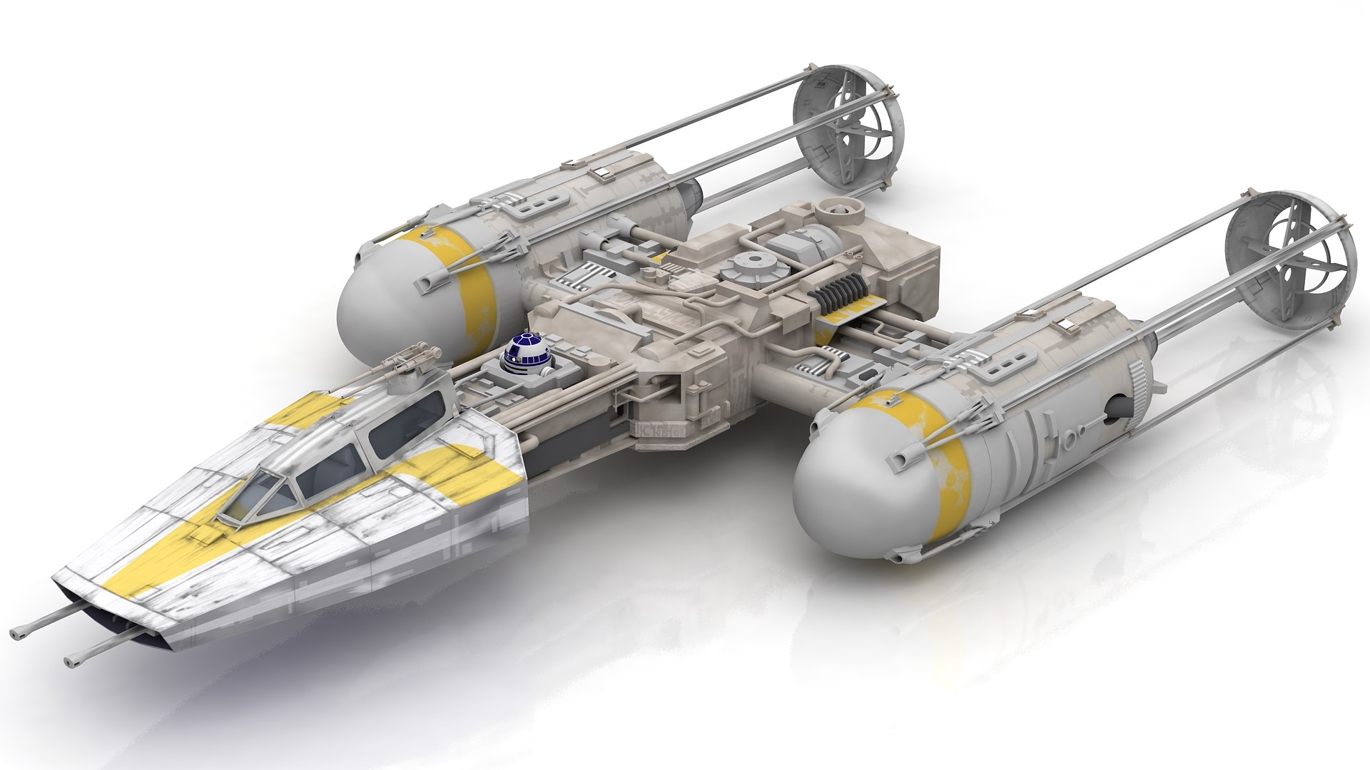 3D Star Wars Y Wing - TurboSquid 1627830