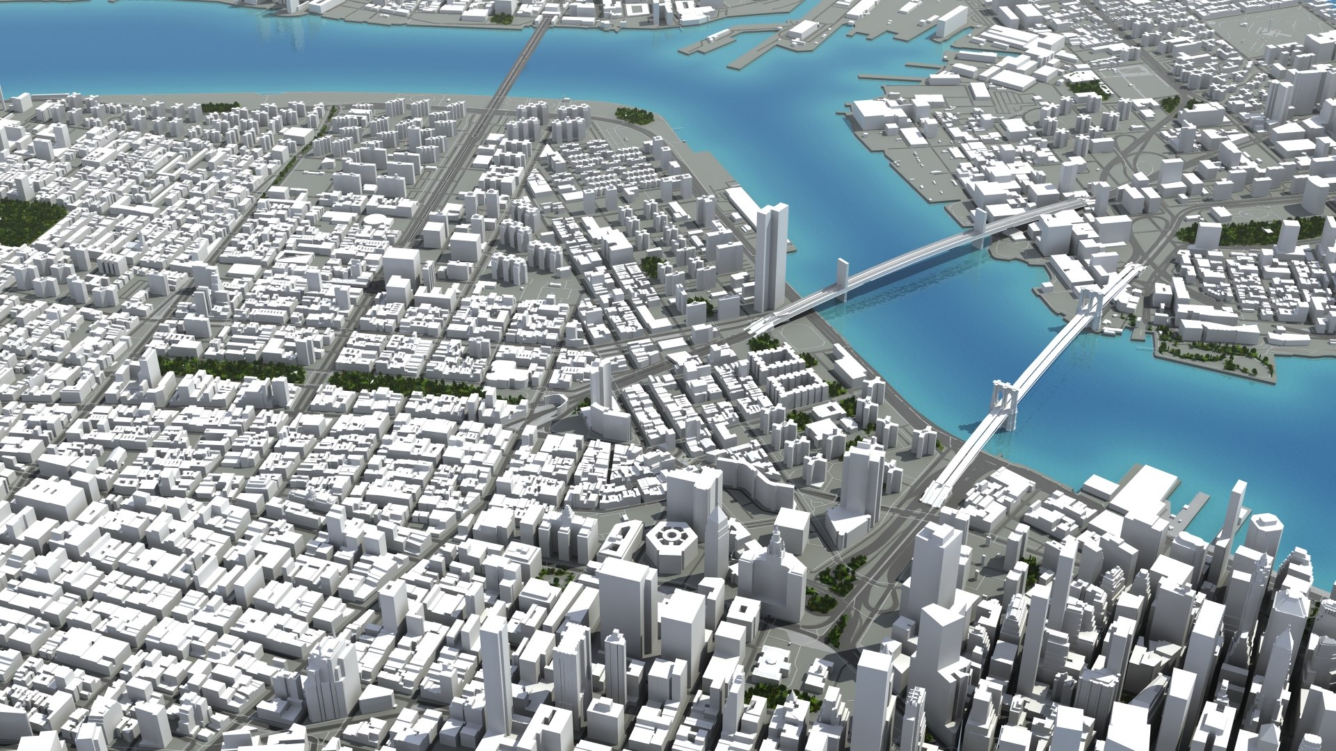 Manhattan NYC 3D - TurboSquid 1753172