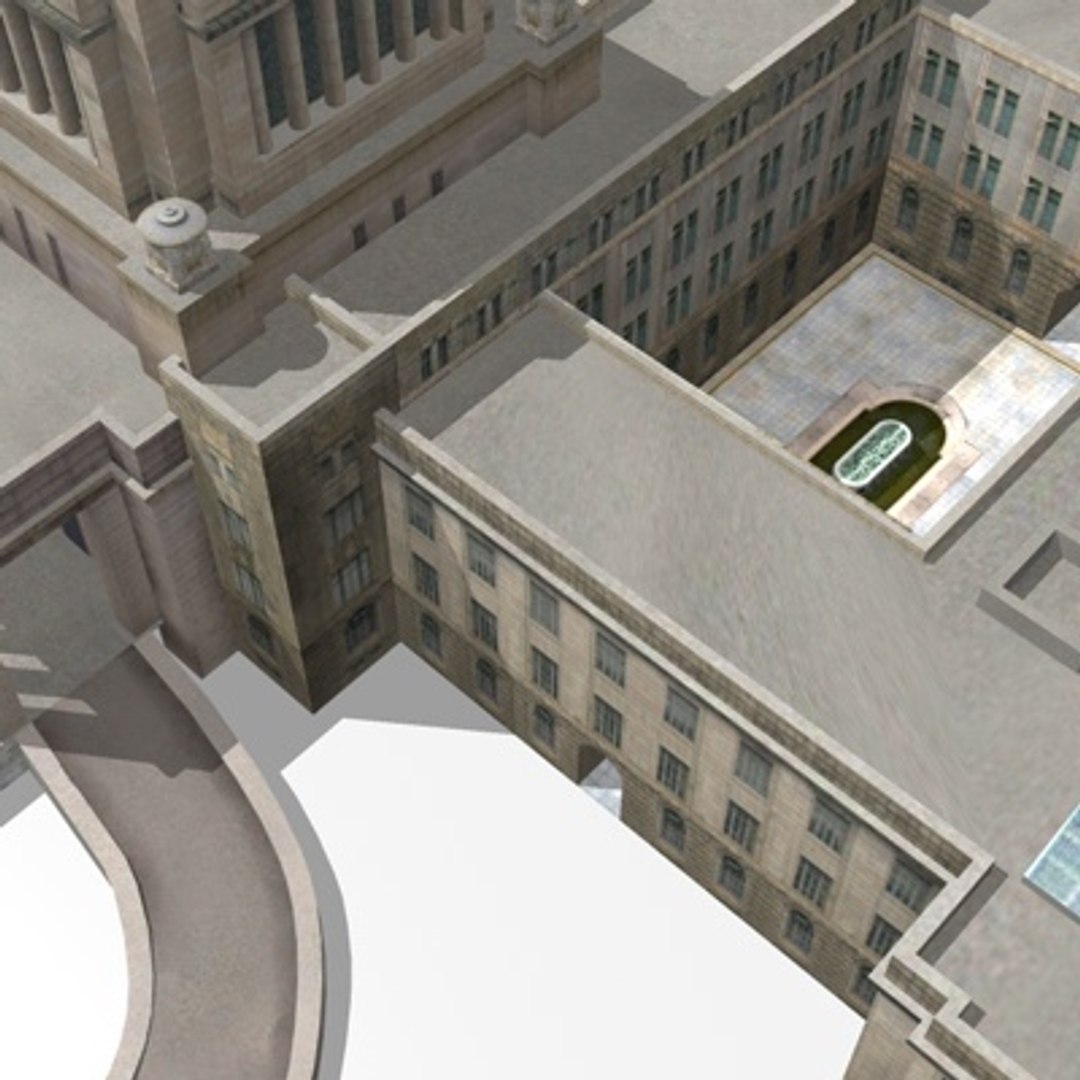 3ds Max National Diet Building