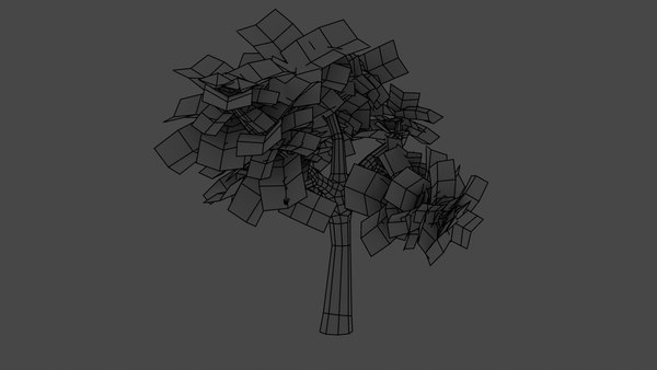 Stylized Blue Tree 3D model - TurboSquid 2066056