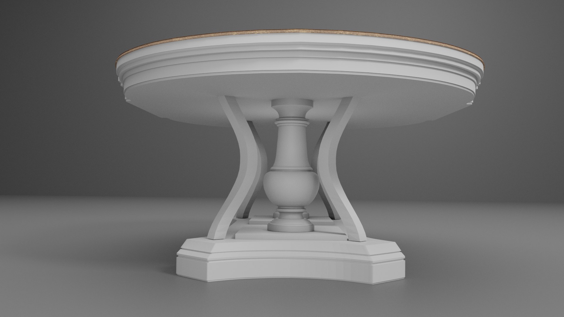 Rustic Dining Table 3D Model - TurboSquid 2166621