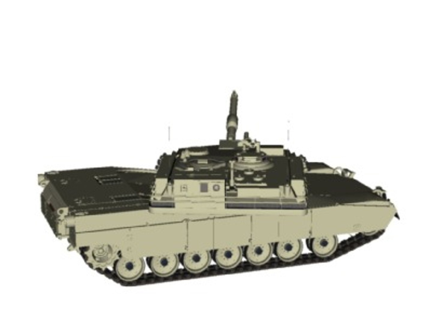 3d Abrams Tank