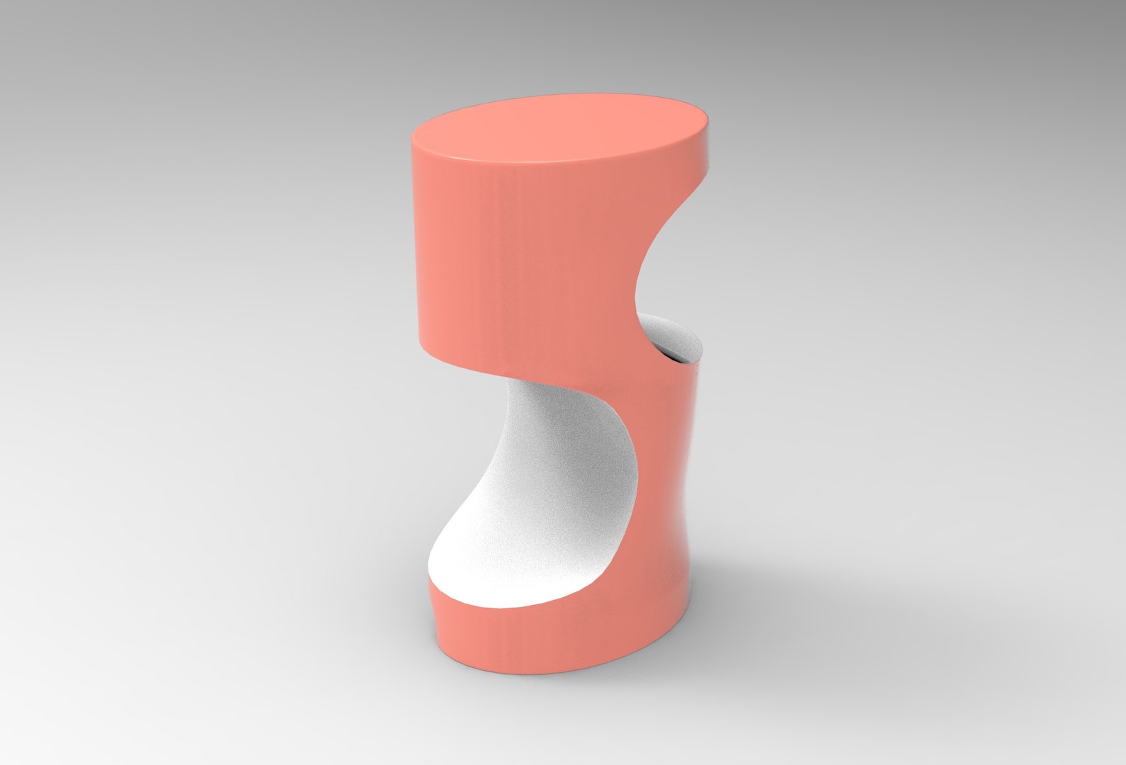 Warped Side Table 3D Model - TurboSquid 2021791