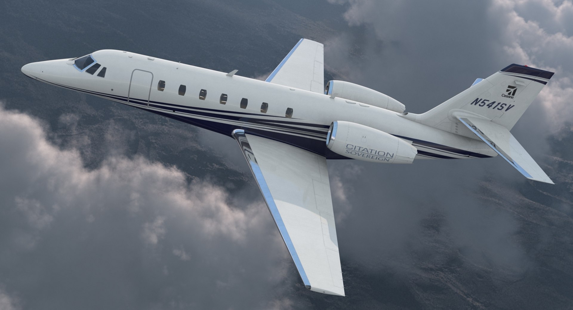 Cessna 680 Citation Sovereign 3D Model - TurboSquid 1173976
