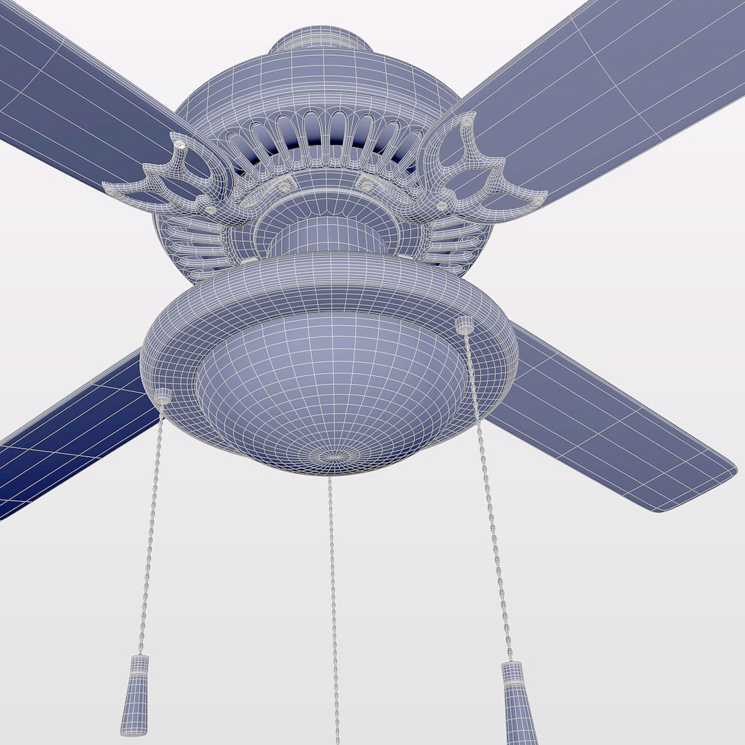 Ceiling Fan Lighting 3d Model