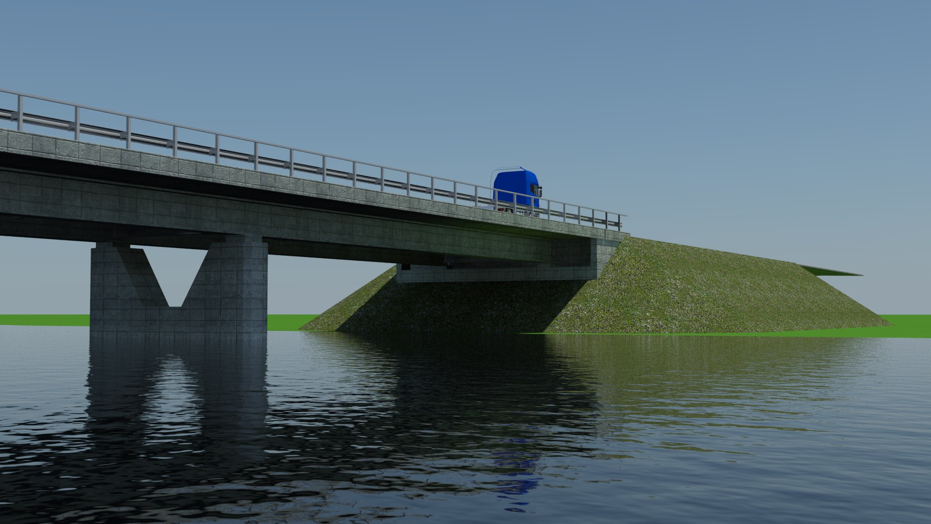300m Bridge 3D Model - TurboSquid 1152221