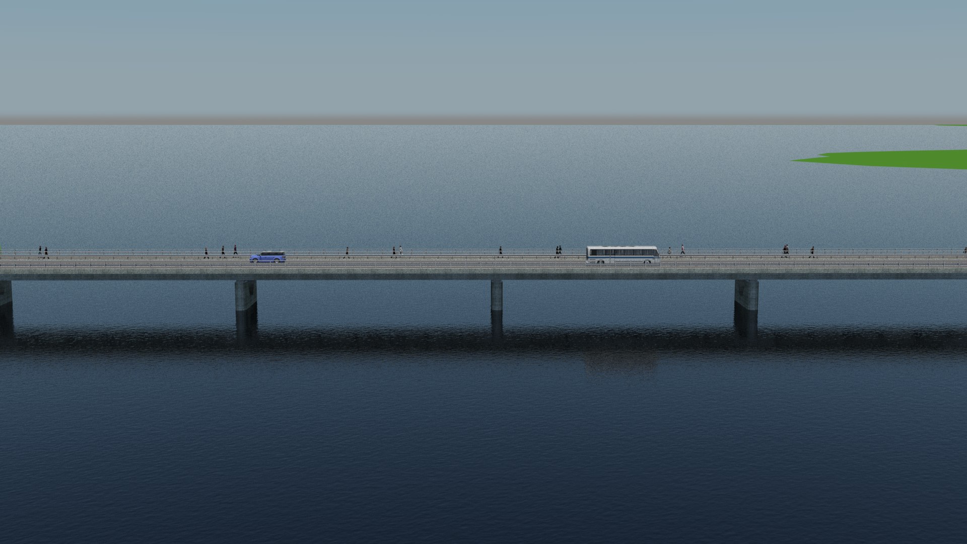 300m Bridge 3D Model - TurboSquid 1152221