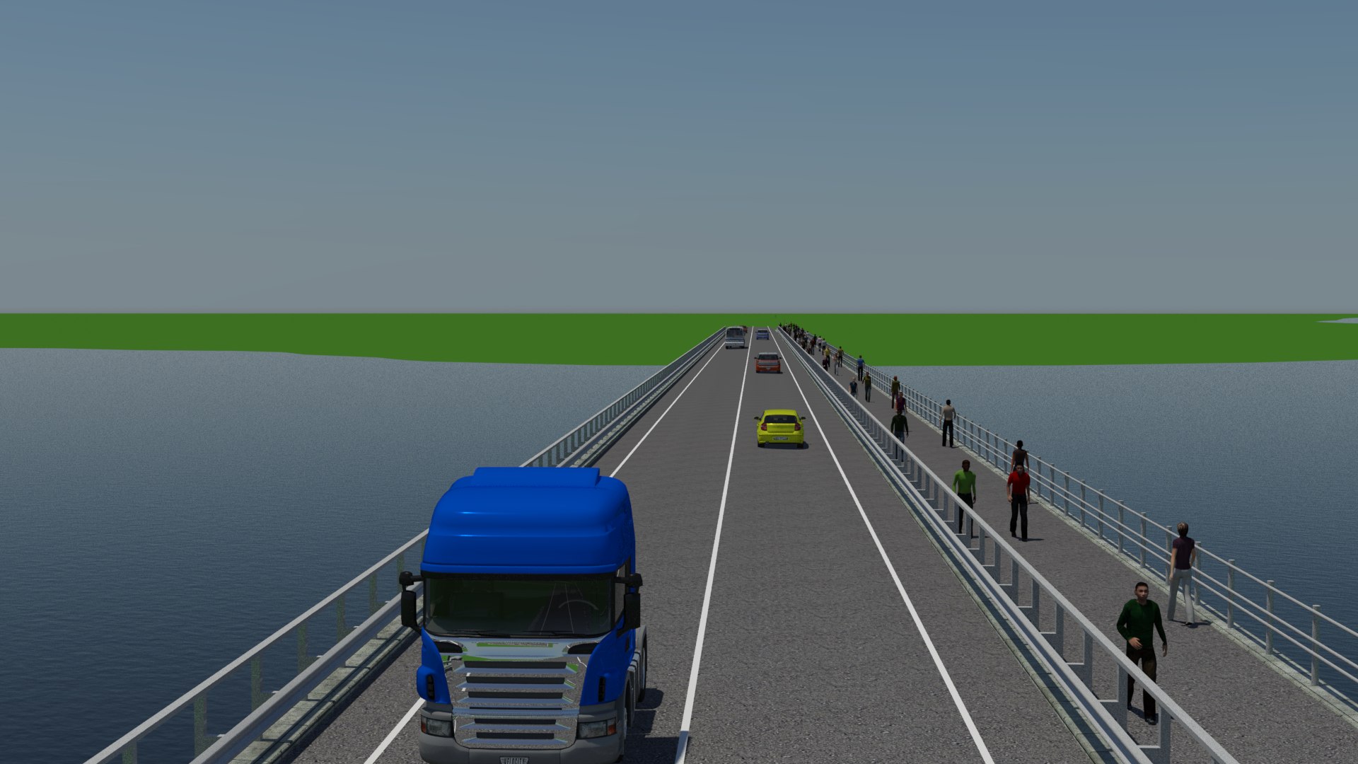 300m Bridge 3D Model - TurboSquid 1152221
