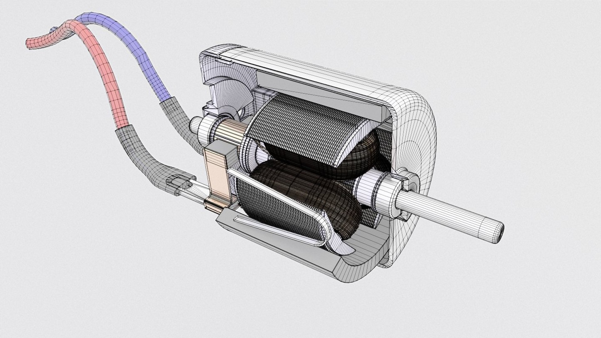 Electric Motor 3D Model - TurboSquid 1529441