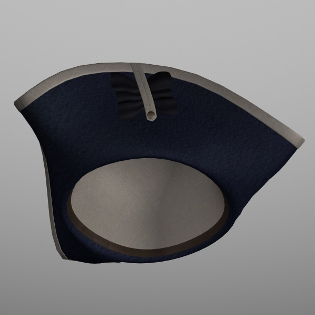 Tricorne Hat 3d 3ds