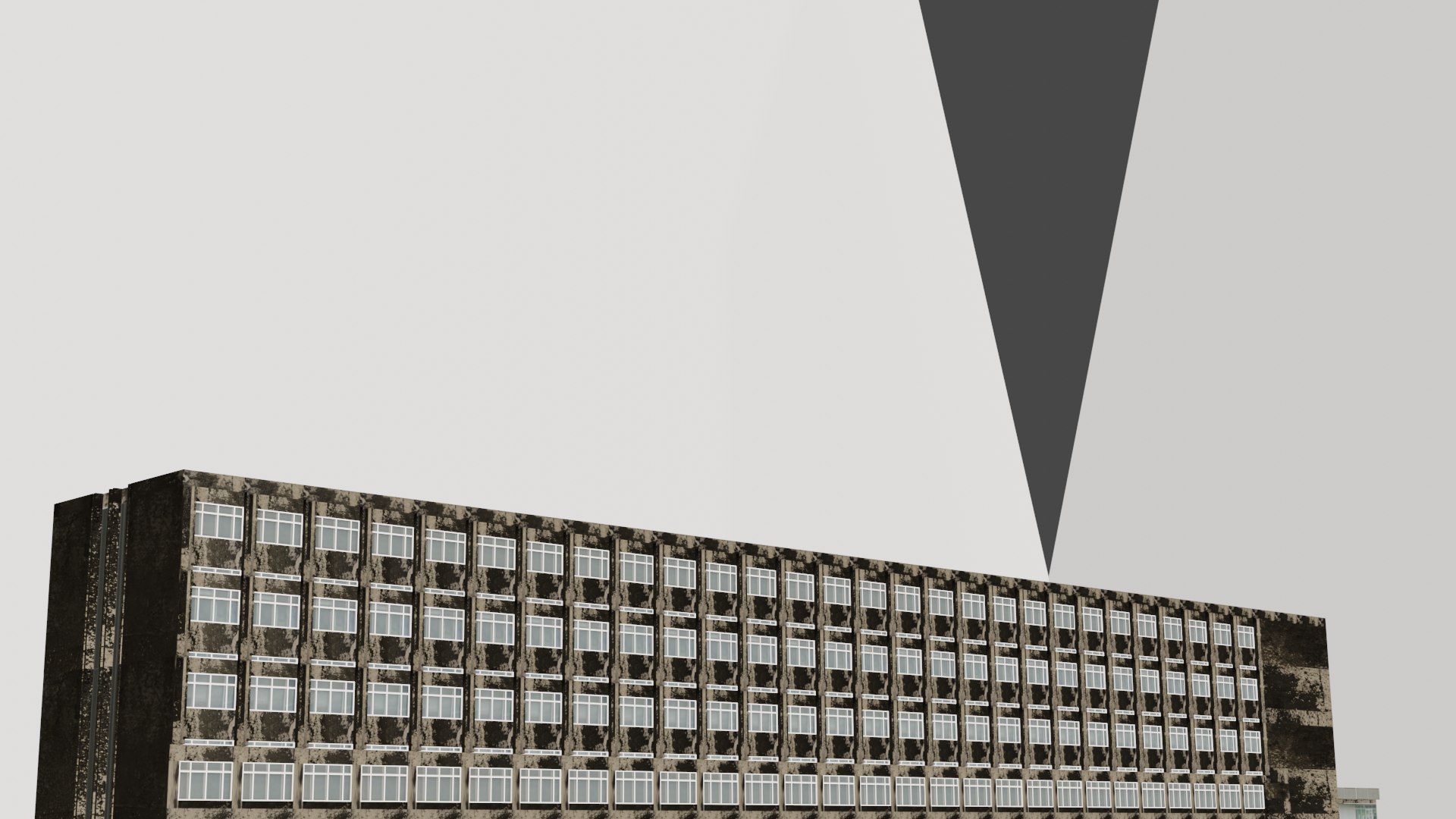 3D Soviet-style Industrial Building Model - TurboSquid 1644457