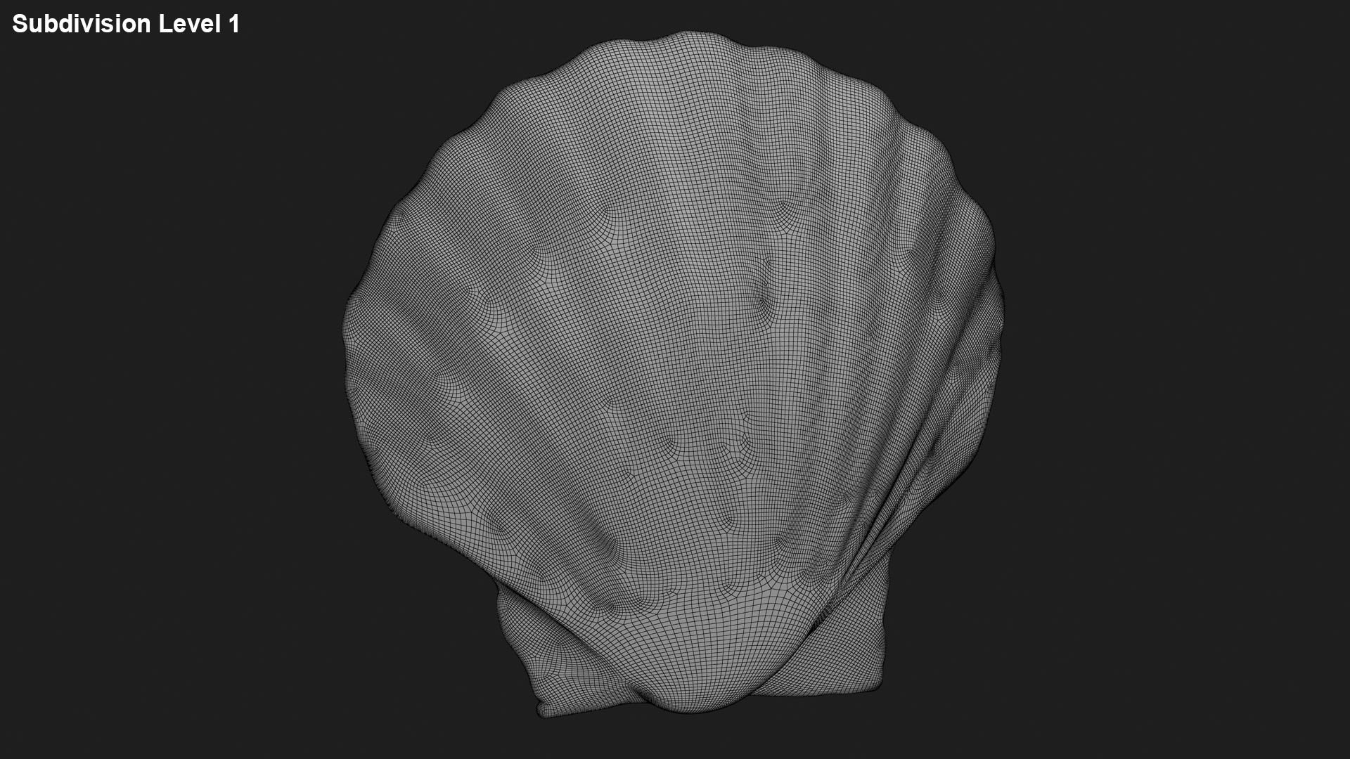 Clam Shell 01 3D Model - TurboSquid 2227622