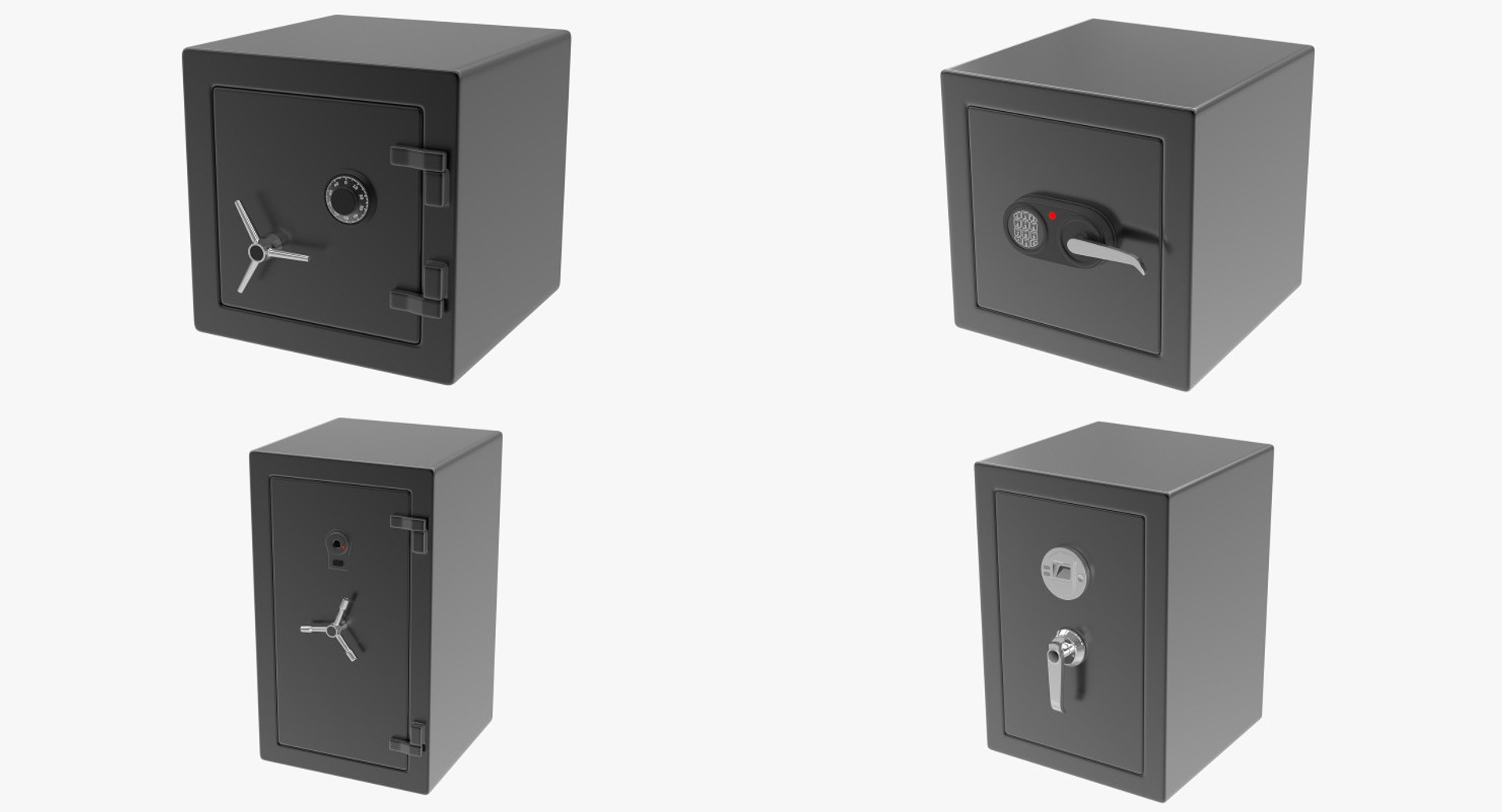 3d Safes Lock Model