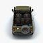 Russian Military Uaz-3151 Set 3d Model
