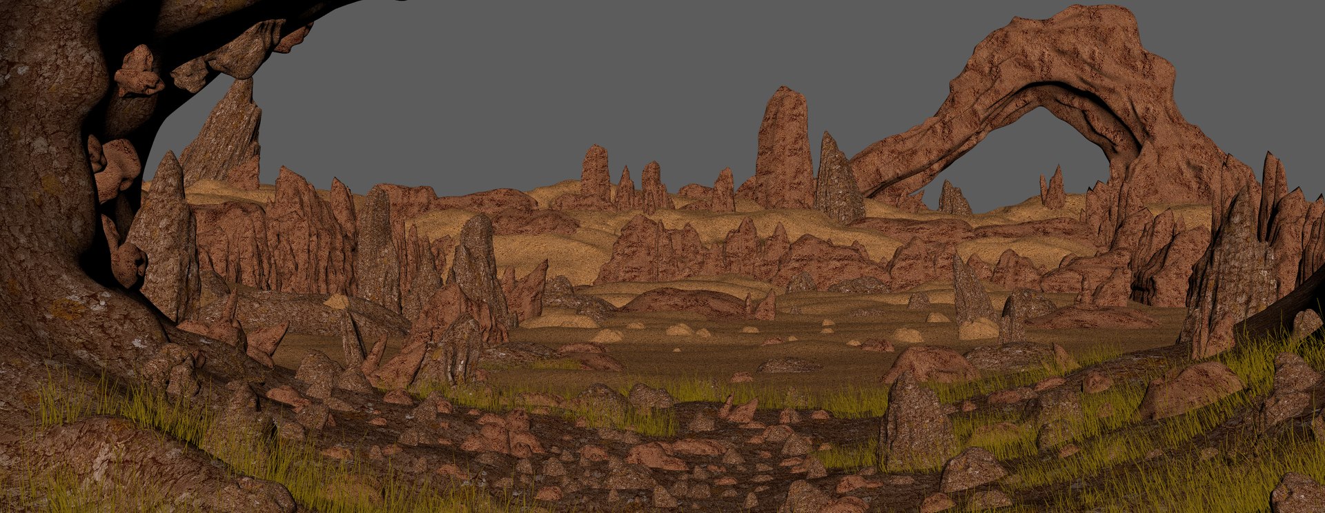 3D Landscape Rock Cave Model - TurboSquid 1244439