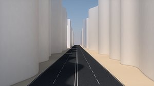 Sci-Fi Highway 3D Models for Download | TurboSquid