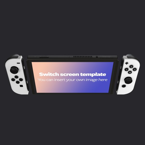Nintendo Switch Oled model - TurboSquid 1766116