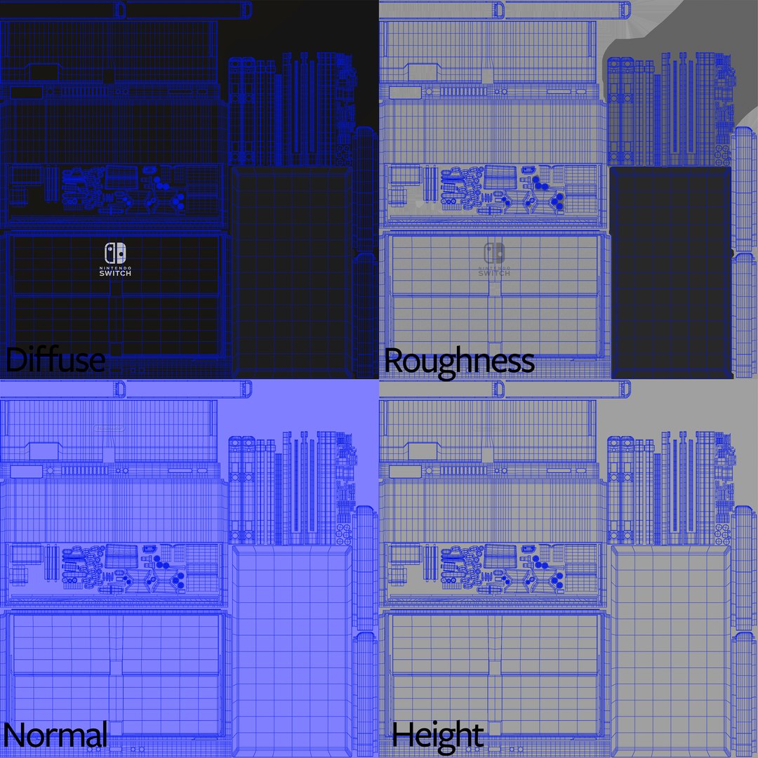 Nintendo Switch Oled Model - TurboSquid 1766116