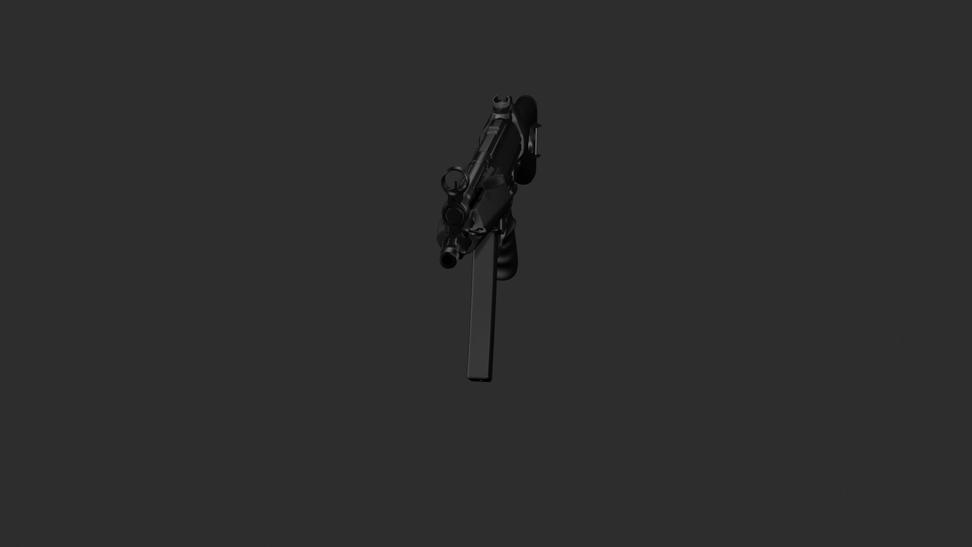 Mp5a2 Gun 3d Max