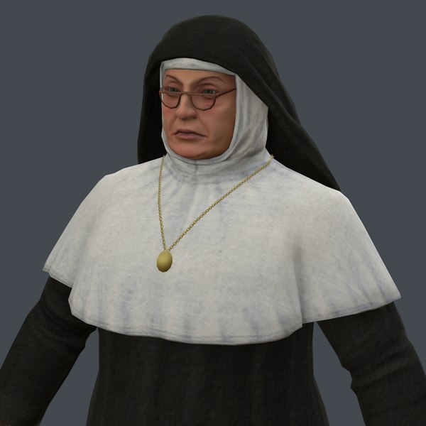 3D Nun Models | TurboSquid