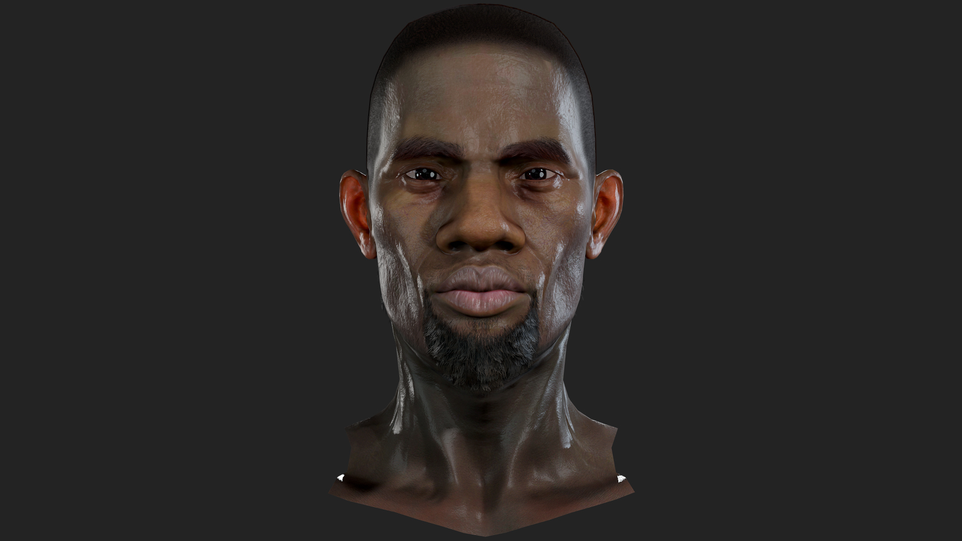Kevin Realistic Model Of Male Head 3D Model - TurboSquid 1783130