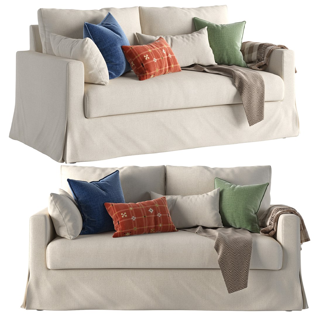 Sofa Hyltarp By Ikea 3D - TurboSquid 2233766