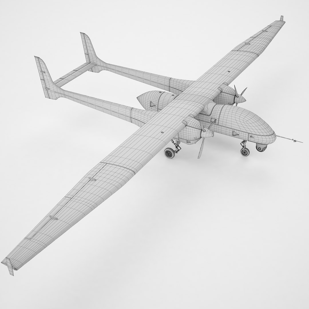 3D Model Turkish UAV Aksungur 01 - TurboSquid 1998438