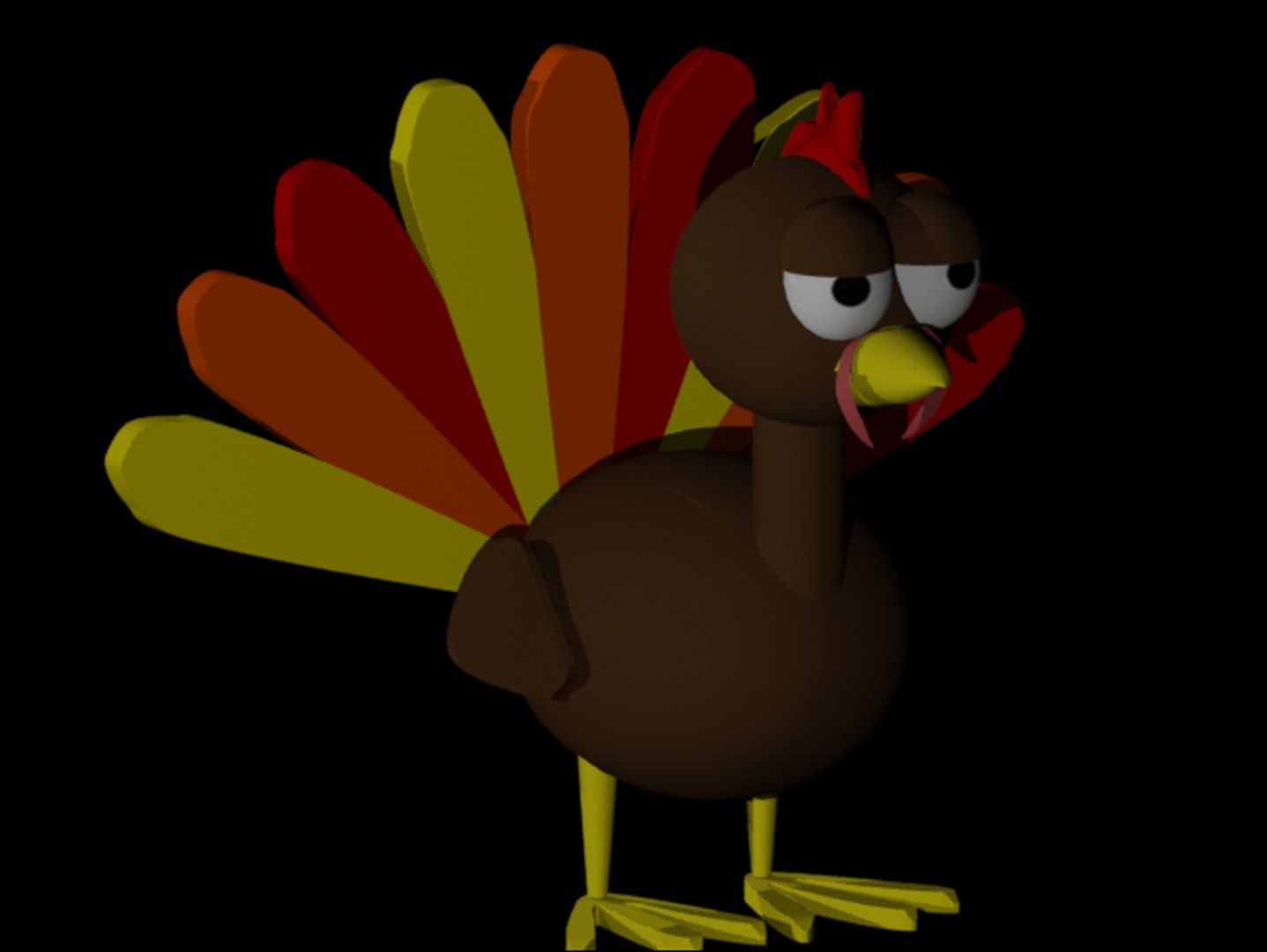 Cartoon Turkey Max