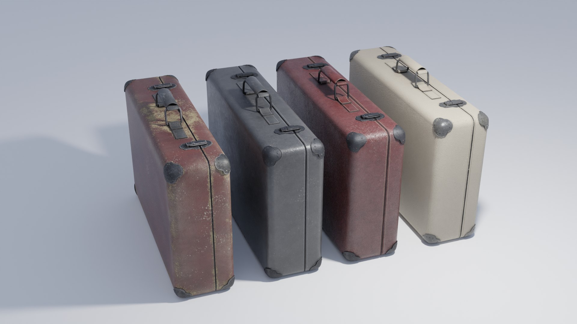 Travel Suitcase With 4K And 2K Textures 3D - TurboSquid 1982481