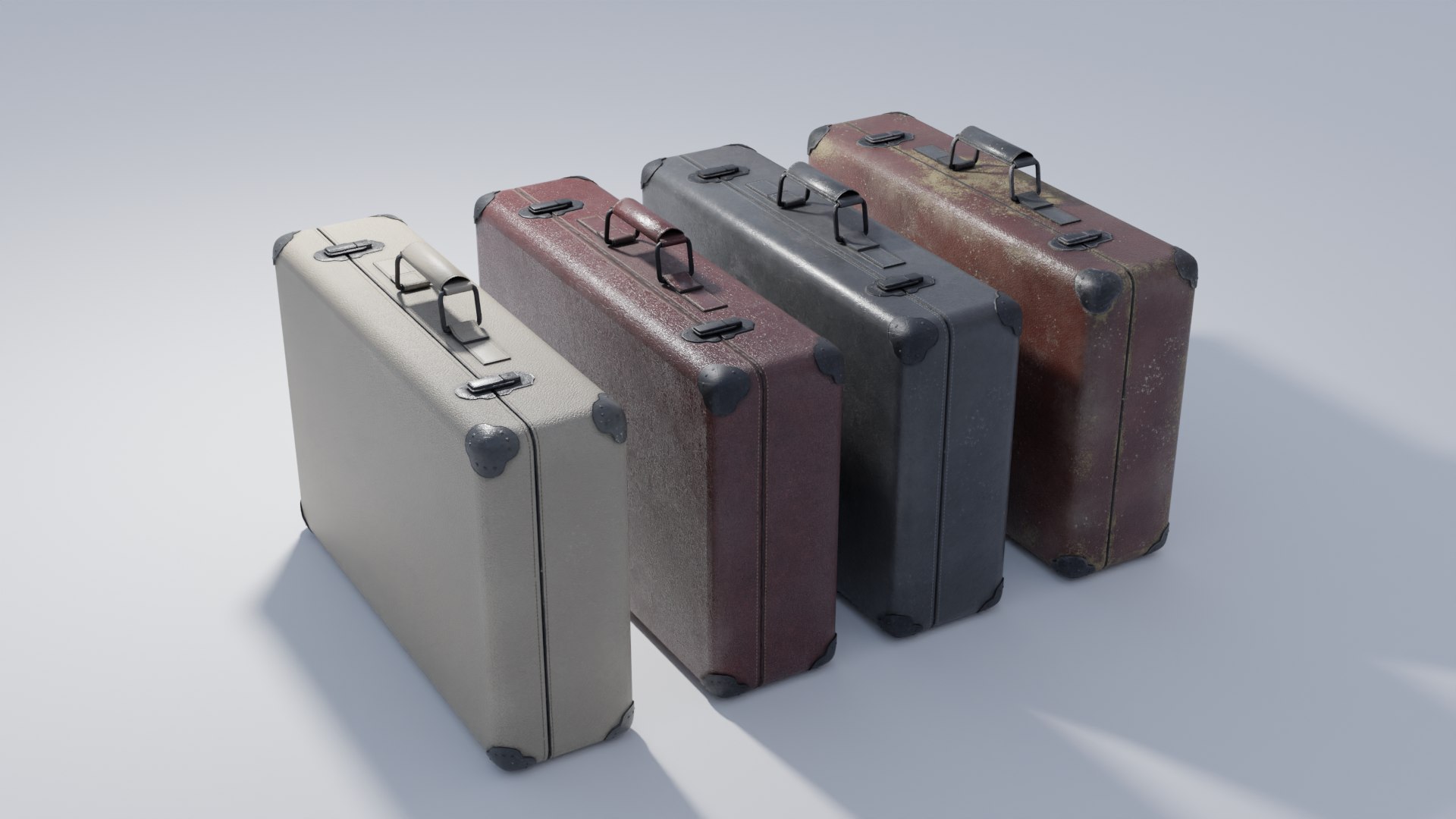 Travel Suitcase With 4K And 2K Textures 3D - TurboSquid 1982481