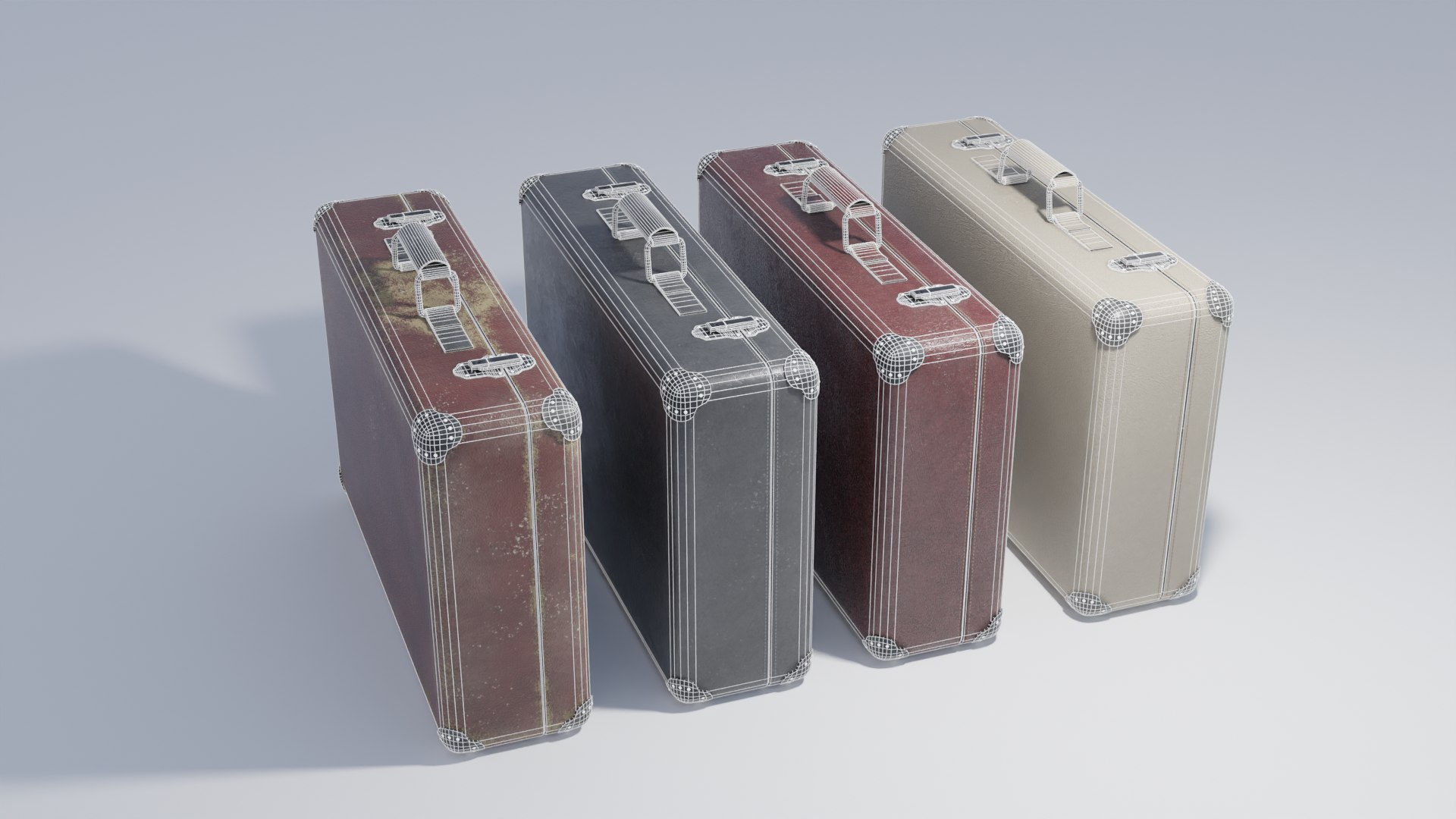 Travel Suitcase With 4K And 2K Textures 3D - TurboSquid 1982481