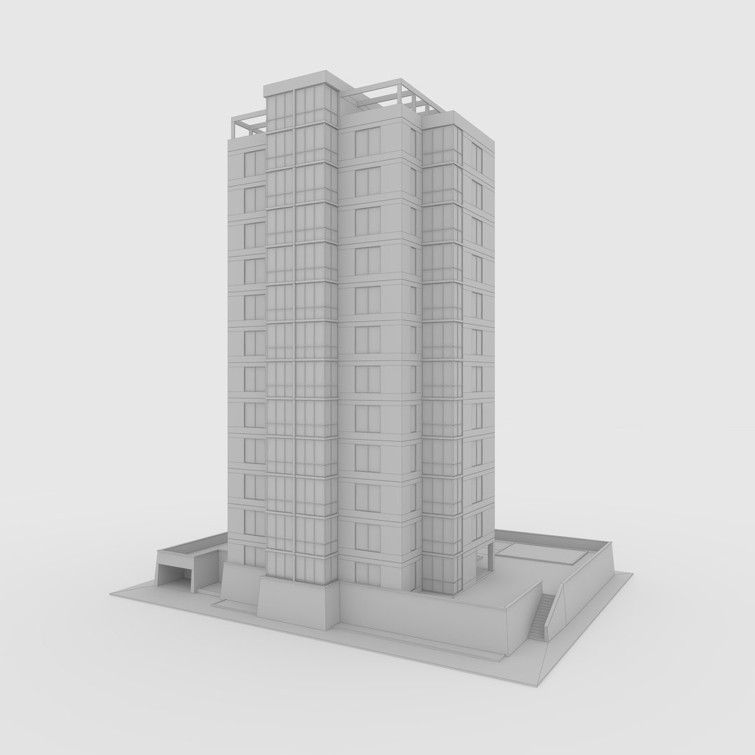 3D Tower 4 - TurboSquid 2120303