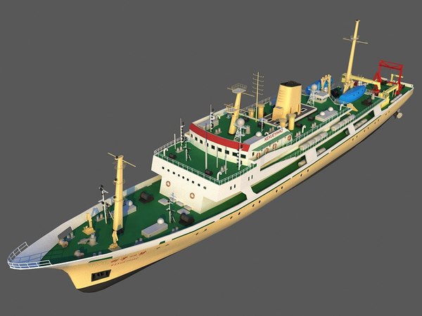 Research Vessel 3D Models for Download | TurboSquid