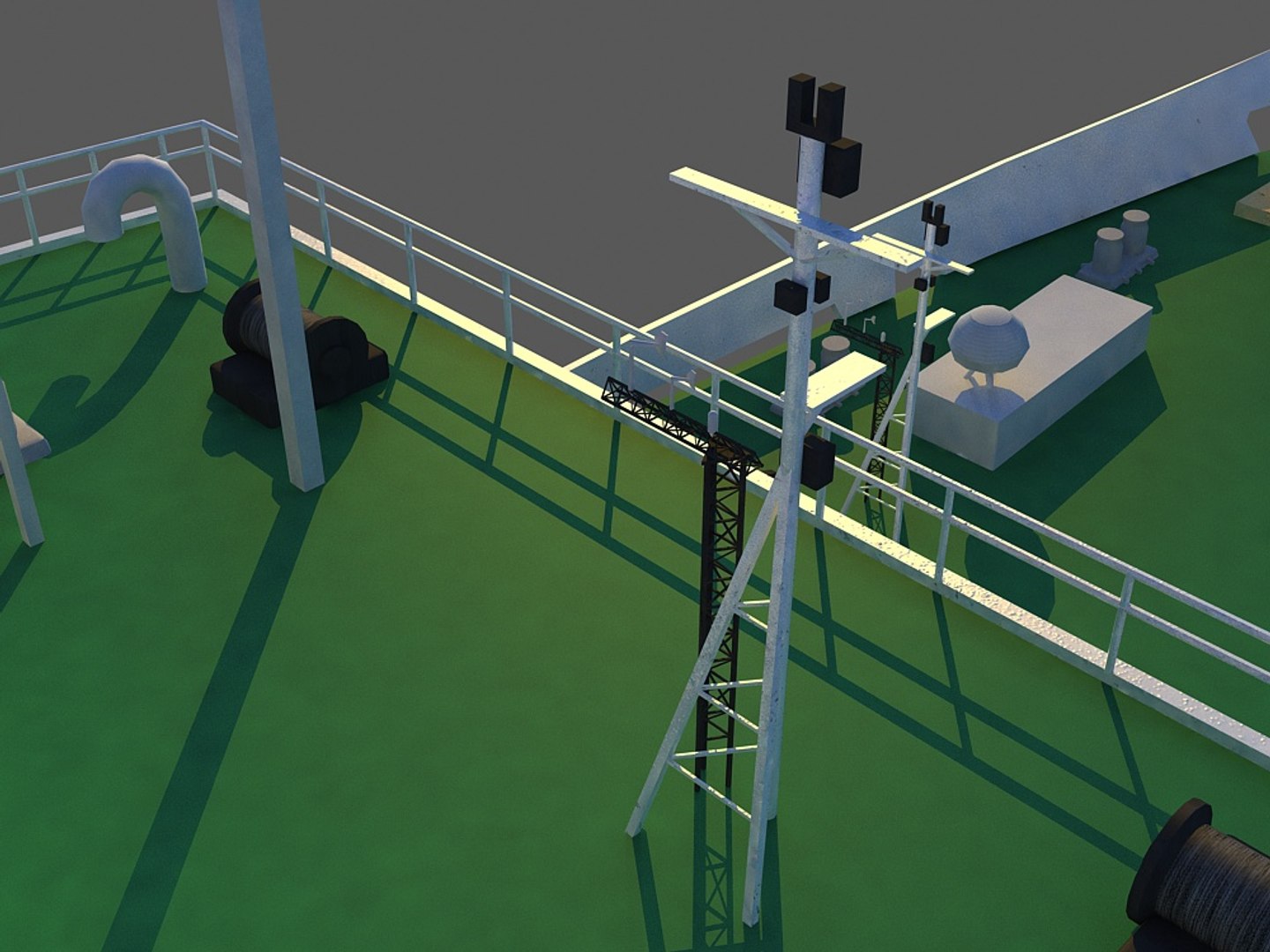 3D Scientific Research Ship 2 - TurboSquid 1594336
