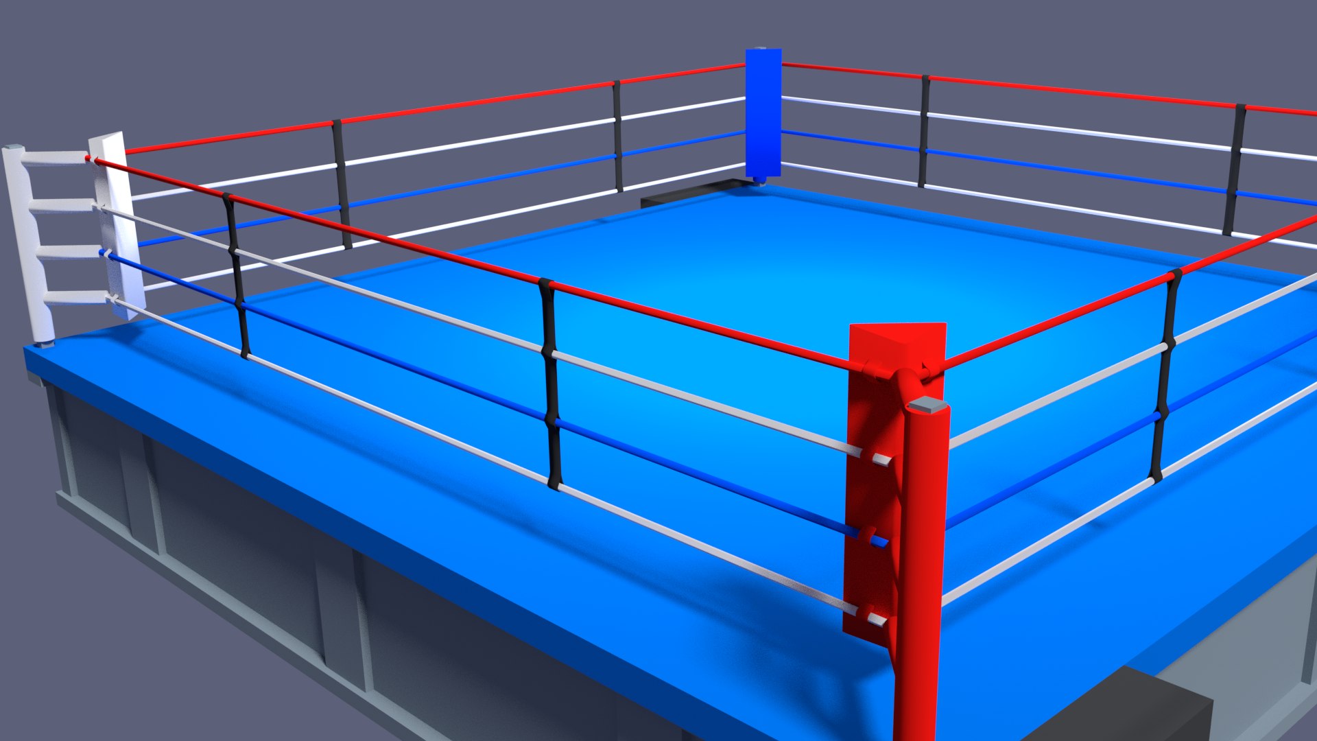 Boxing Ring 3D - TurboSquid 1156936