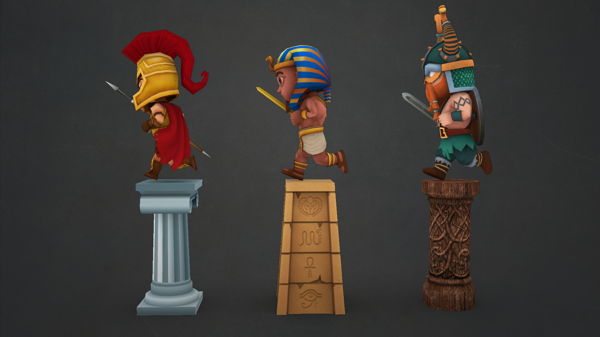 Free 3D Free Ancient Warriors model - TurboSquid 1774517